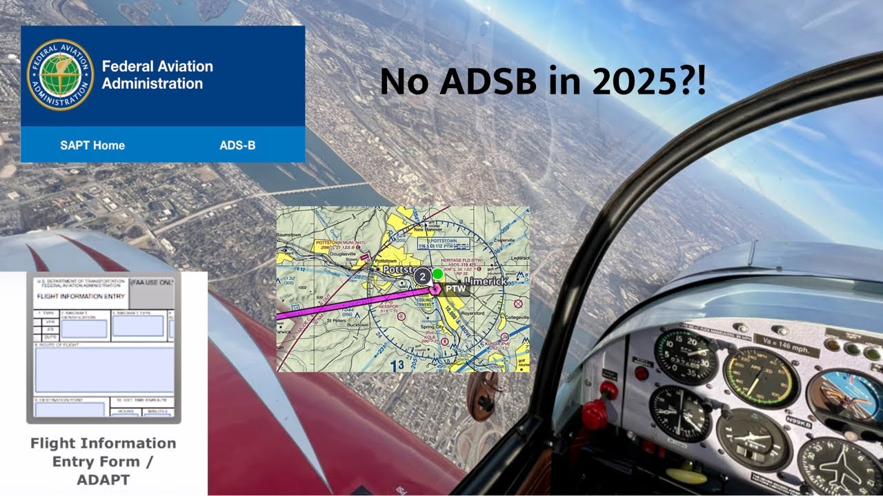 Still flying without ADSB? How to use FAA Adapt - YouTube