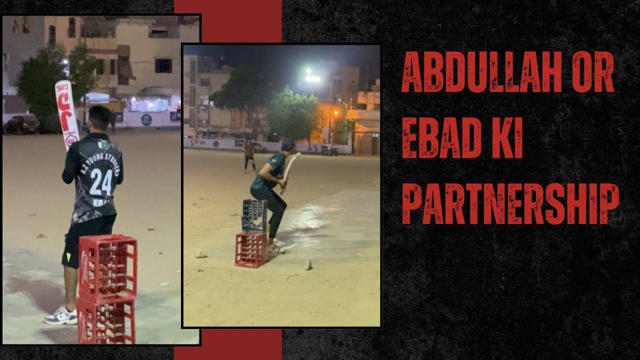 Abdullah Builder/Ebad Lefty Ki Janib Sy bharpoor Six ka Show😱 Tournament Ka Pehla Match🏏 - YouTube