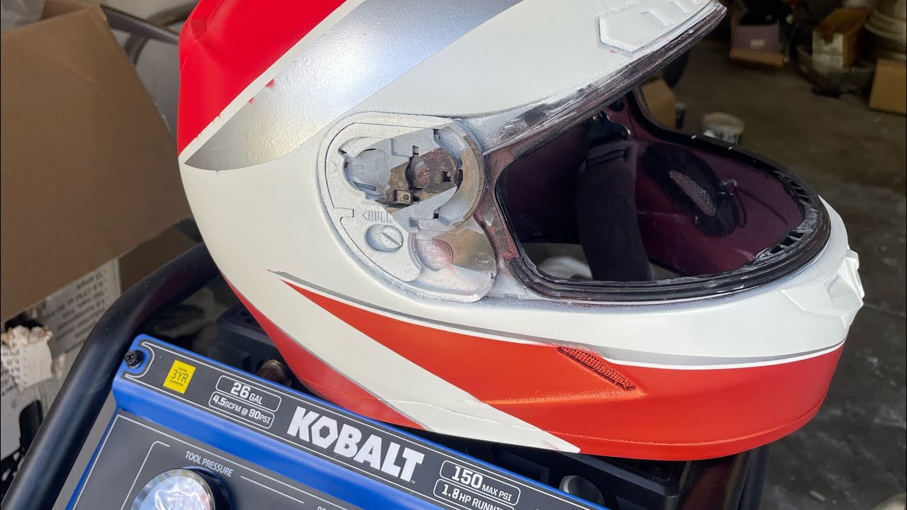 DIY customizing my Helmet - YouTube