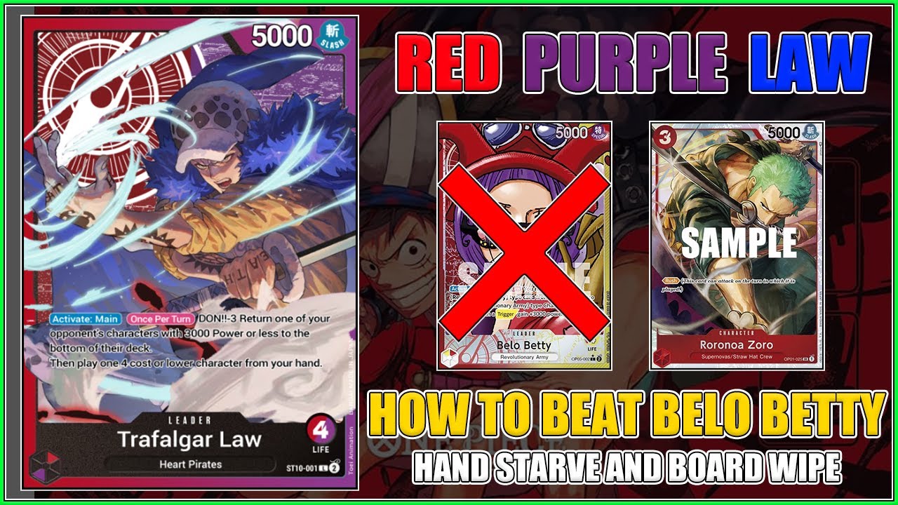RED PURPLE LAW | HOW TO BEAT BELO BETTY | FINAL BUILD & GAMEPLAY | OP ...