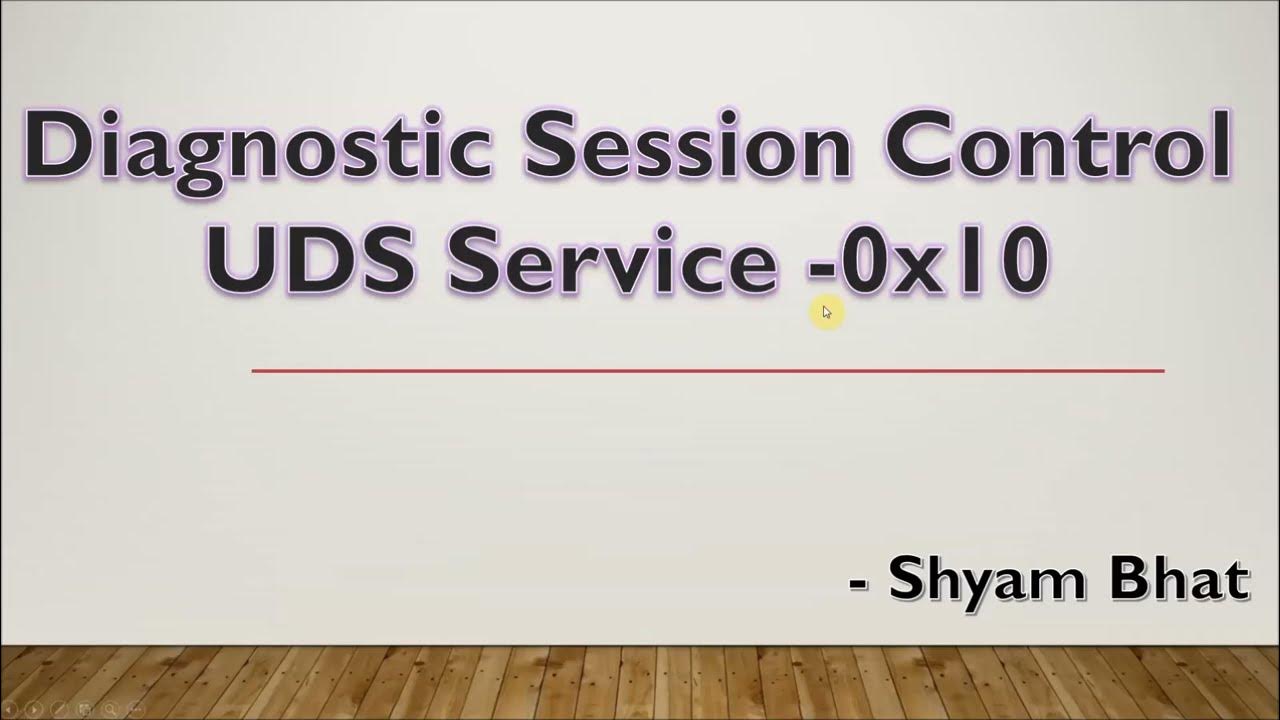 UDS Service 0x10 - Diagnostic Session Control - YouTube