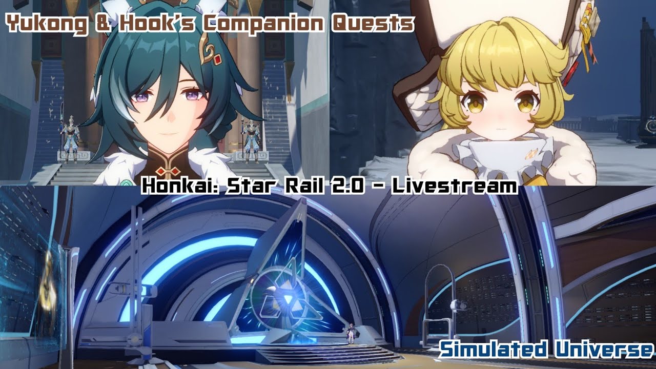 Honkai: Star Rail 2.0 - Livestream - Yukong & Hook's Companion Quests ...