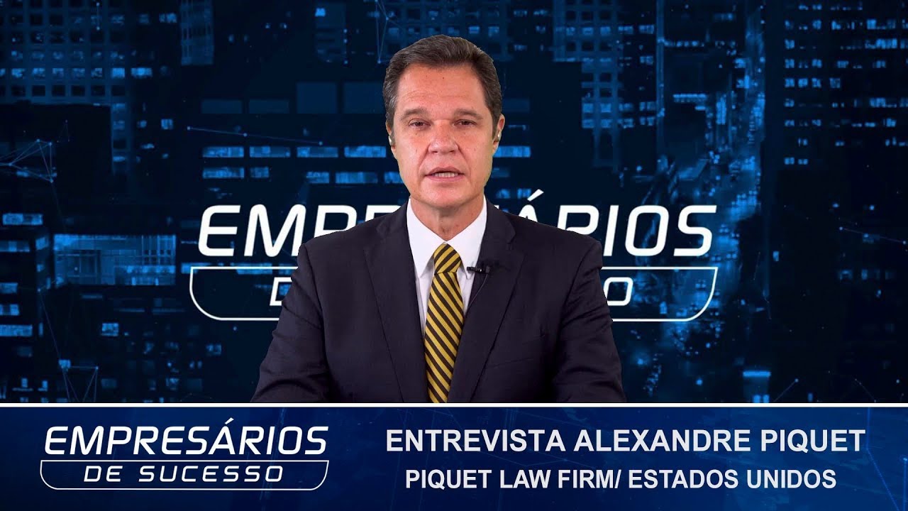Entrevista Dr. Alexandre Piquet, fundador da Piquet Law Firm - YouTube