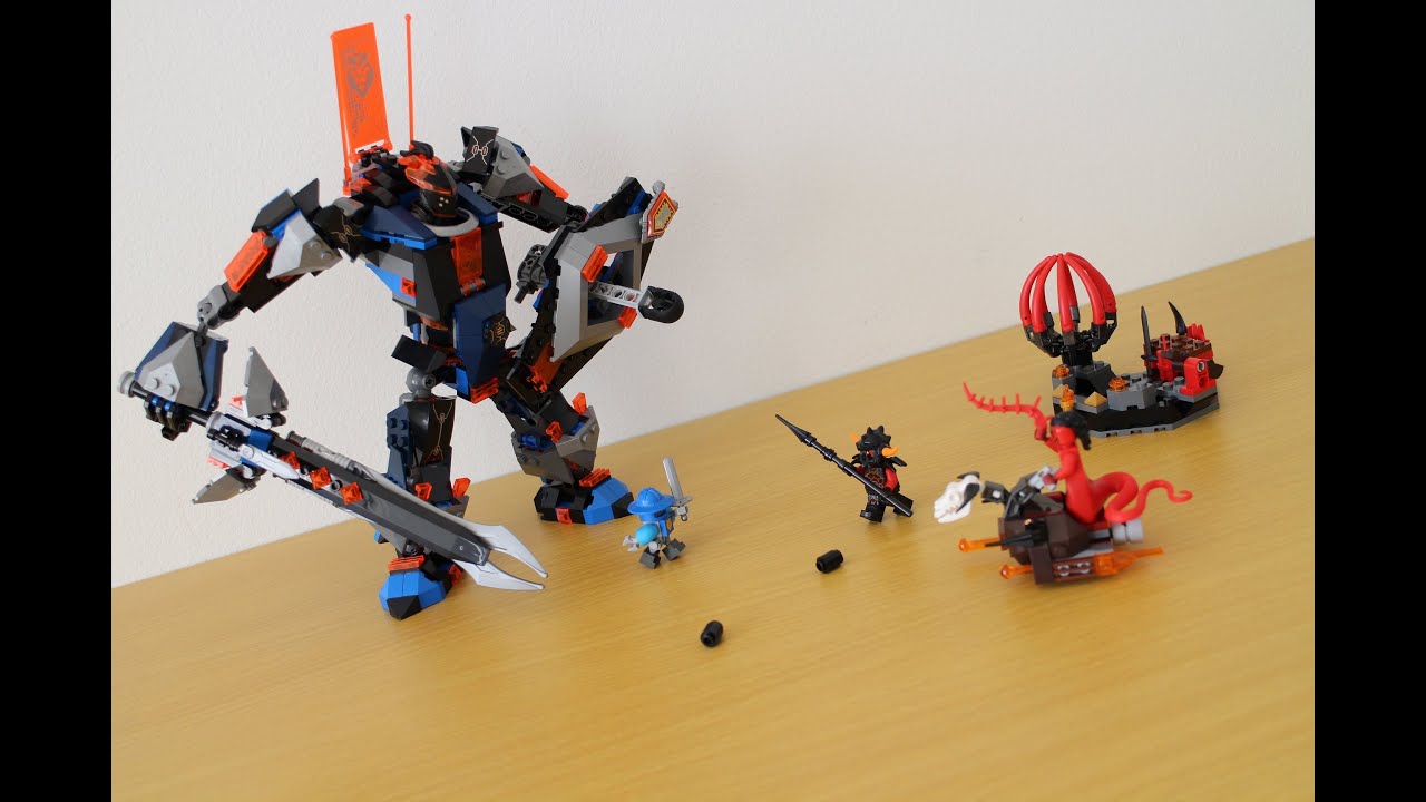 LEGO Nexo Knights 70326: The Black Knight Mech/Робот Чёрный Рыцарь ...