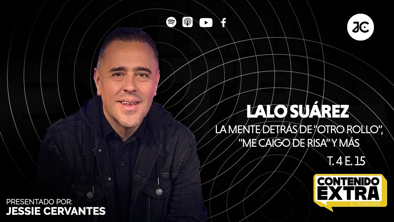 Lalo Suárez - La mente detrás de "Otro Rollo”, "Me Caigo de Risa” y más | Contenido Extra T4 E15 ...