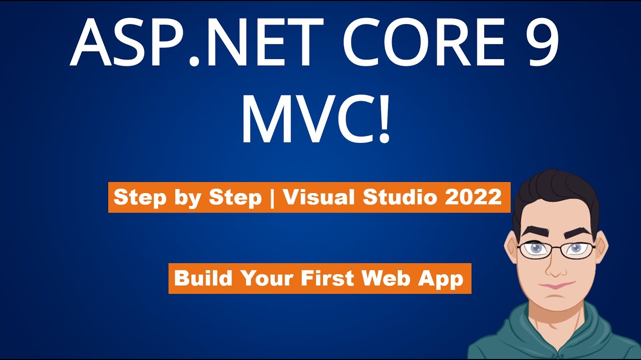 How to Create an ASP.NET Core 9 MVC Project | Step by Step Tutorial (2025) for Beginners in VS ...