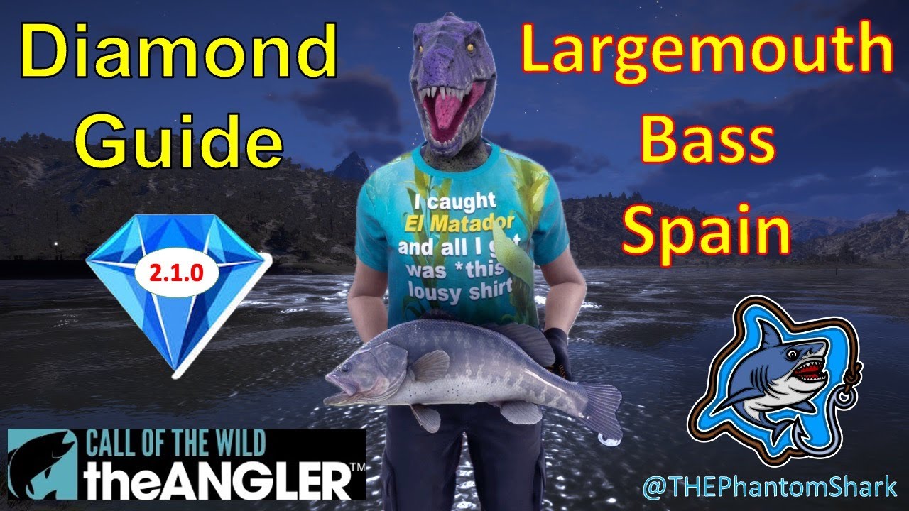 Largemouth Bass Spain Diamond Guide! Top Hotspot - Aguas Claras Reserve ...