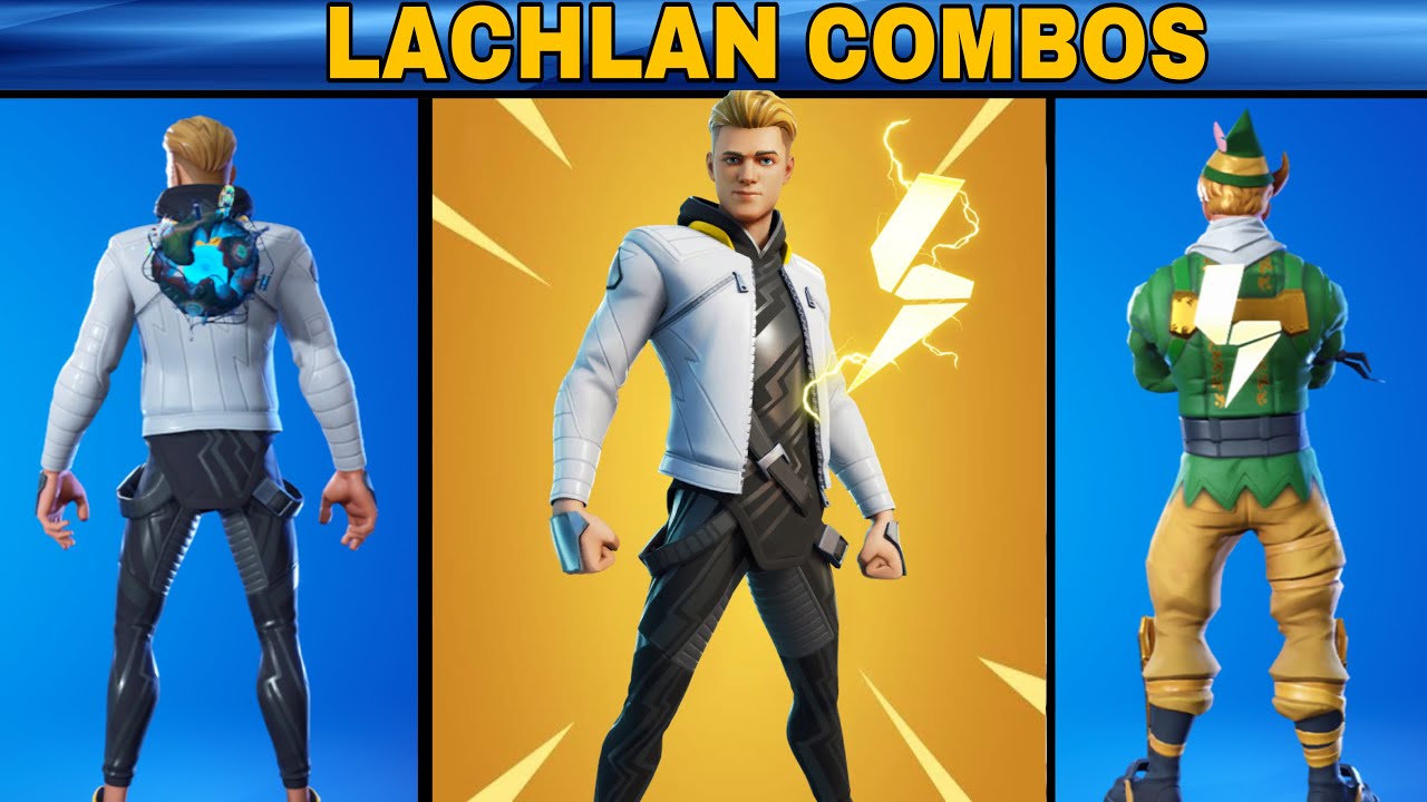 BEST LACHLAN COMBOS IN FORTNITE | Lachlan Outfit + PWR Pack Overview ...