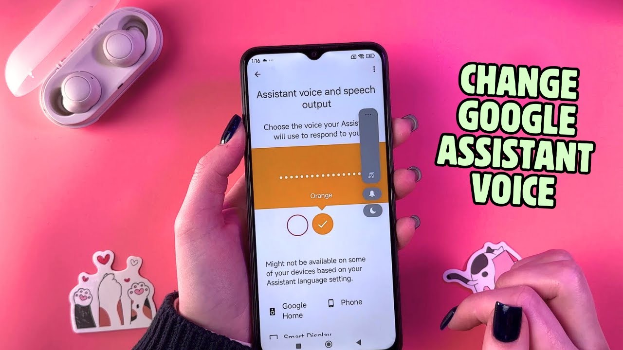How to Change Google Assistant Voice on Xiaomi Redmi 10 - YouTube
