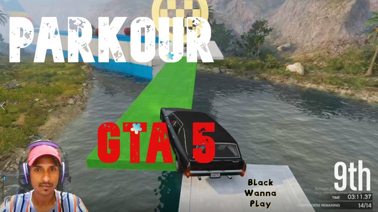 Parkour | GTA online | GTA V | Black Wanna Play🚓 - YouTube