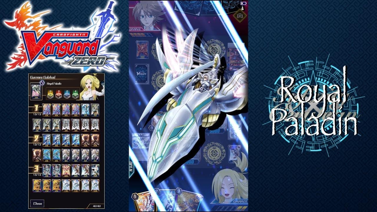 Cardfight Vanguard Zero - Royal Paladin (Garmore/Galahad) Deck Profile ...