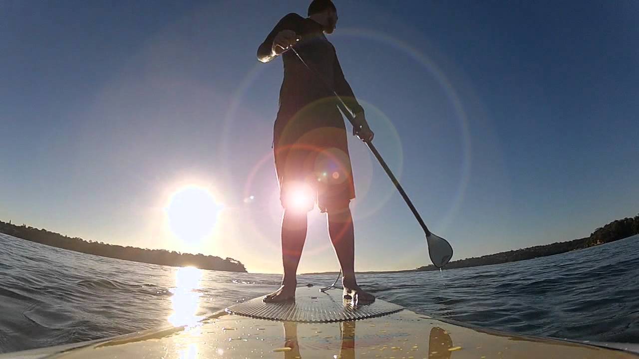 Sunrise Paddle on the Sunjam 10'6 SUP (HD) - YouTube