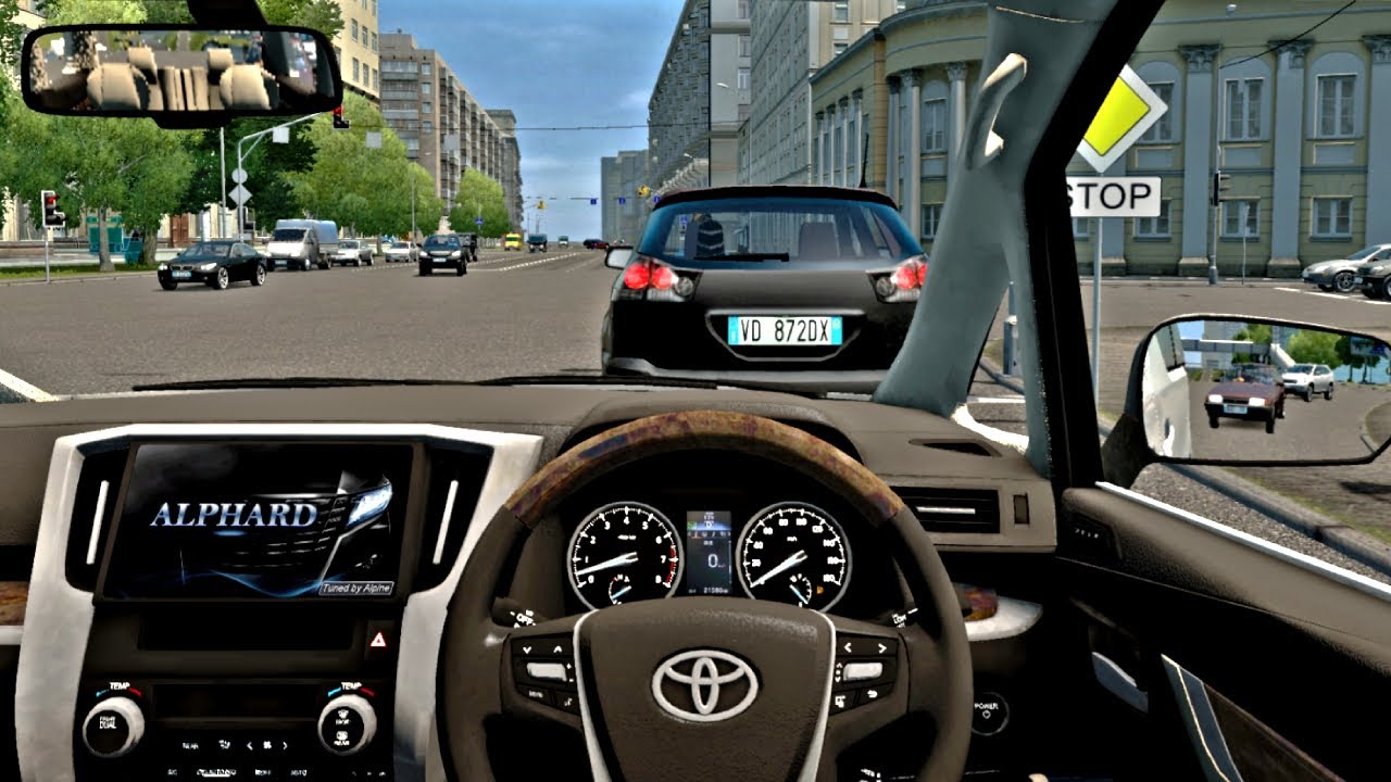 City Car Driving - 2015 Toyota Alphard | Normal Driving - YouTube