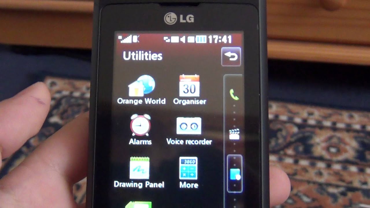 Basics of the LG KP501 - YouTube