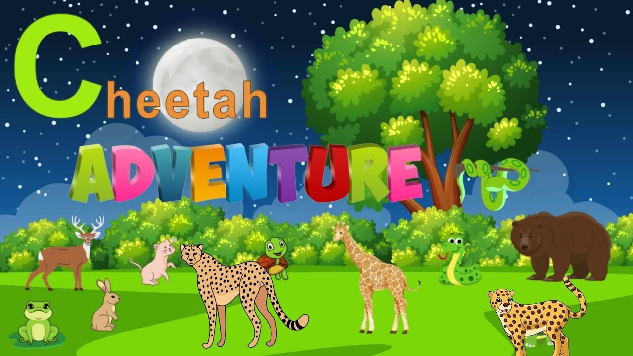 Cheetah Story Adventure for Kids | Story For Kids | Short Story | Bed ...