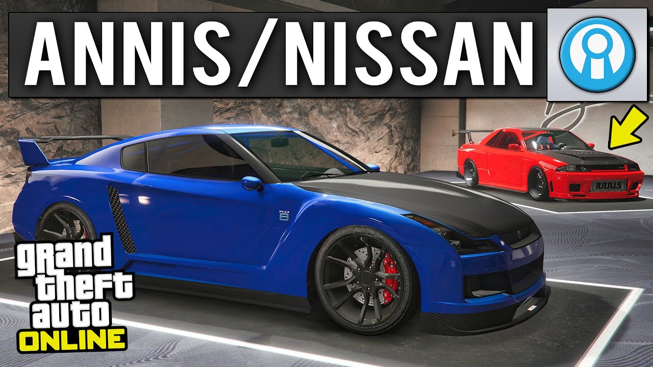Best NISSAN / ANNIS Garage Build in GTA 5 Online (+Real Life Cars) - YouTube