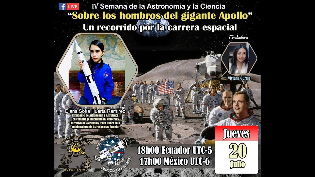 Sobre los Hombros del Gigante Apollo - IV Semana de la Astronomía y la Ciencia - YouTube