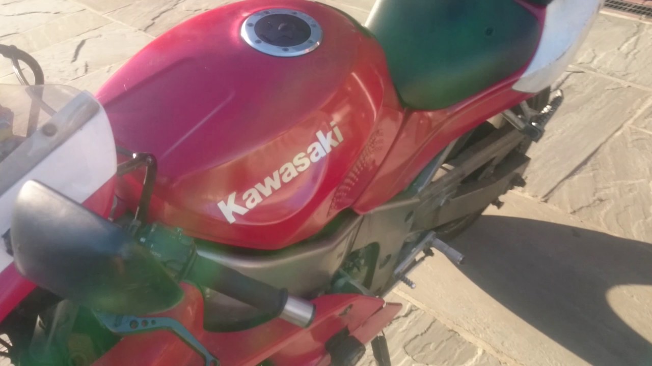 Zx6R F3 1997, akrapovic Exhaust - YouTube