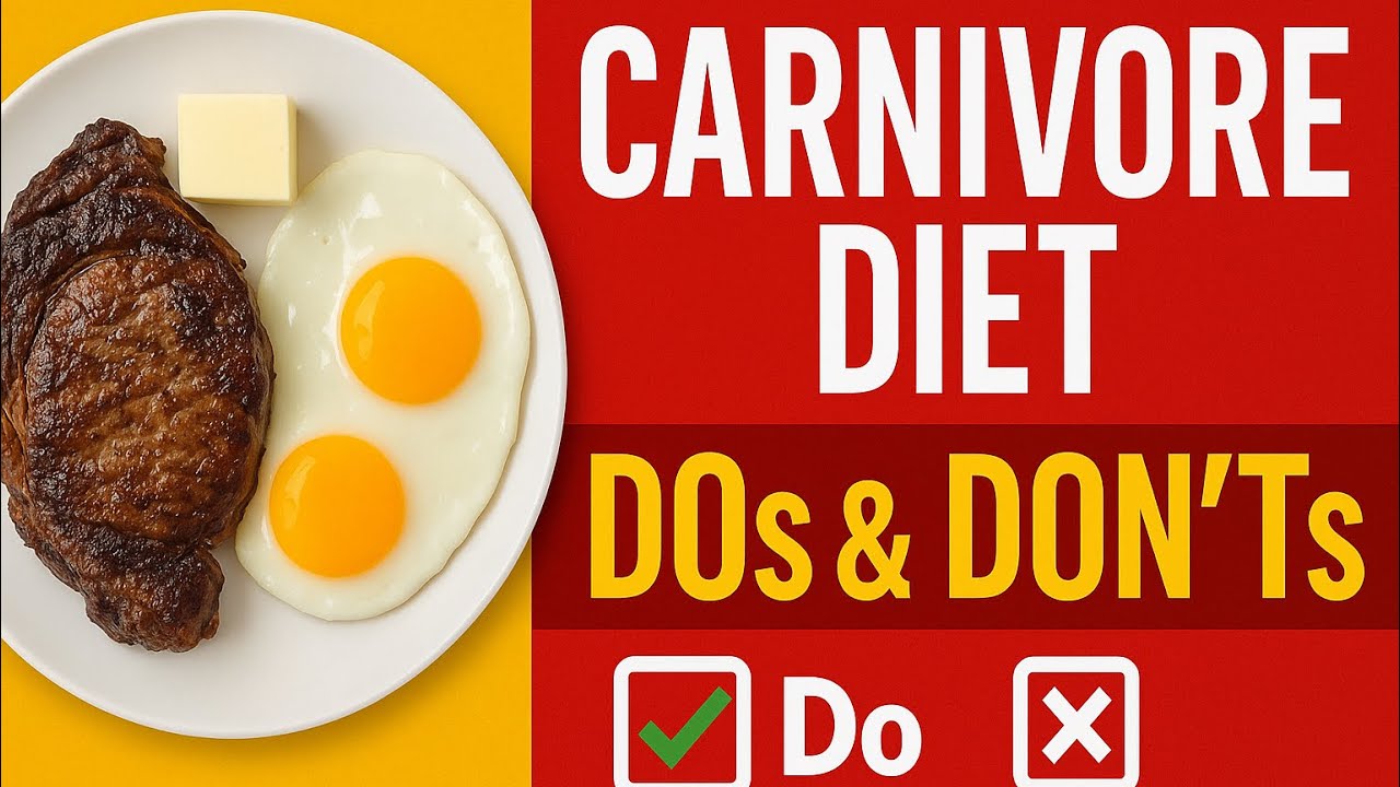 The Carnivore Diet: Dos and Don’ts Explained! - YouTube