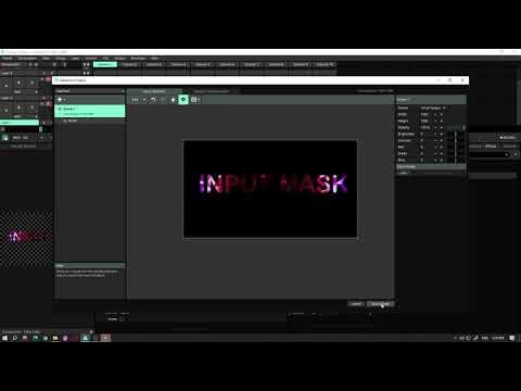 Resolume Arena : Input Mask - YouTube