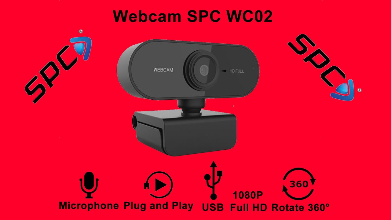 Unboxing Webcam SPC WC02 Bisa Microphone - YouTube