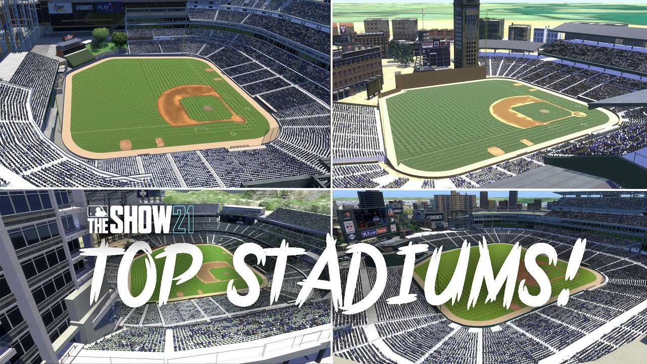 BEST Viewer Created Stadiums! MLB The Show 21 Stadium Creator - YouTube