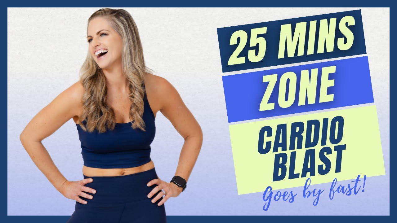 25-Minute Zone Cardio Blast Workout - SCULPT DAY 12 - YouTube
