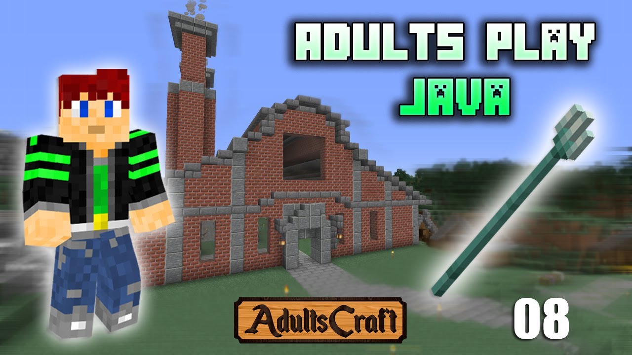 Industrial District: Adults Play Java SMP Episode 8: Minecraft 1.15 Let ...