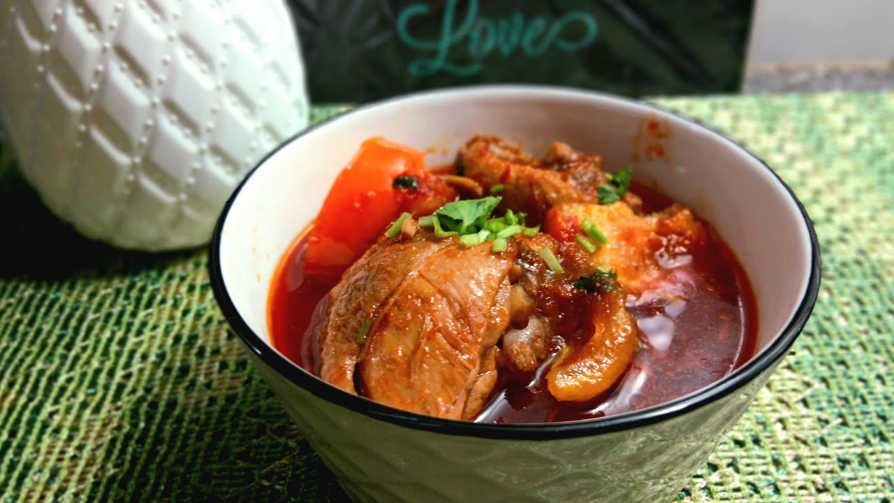 Resepi ayam masak merah favorite anak-anak/ kids favorite chicken ...