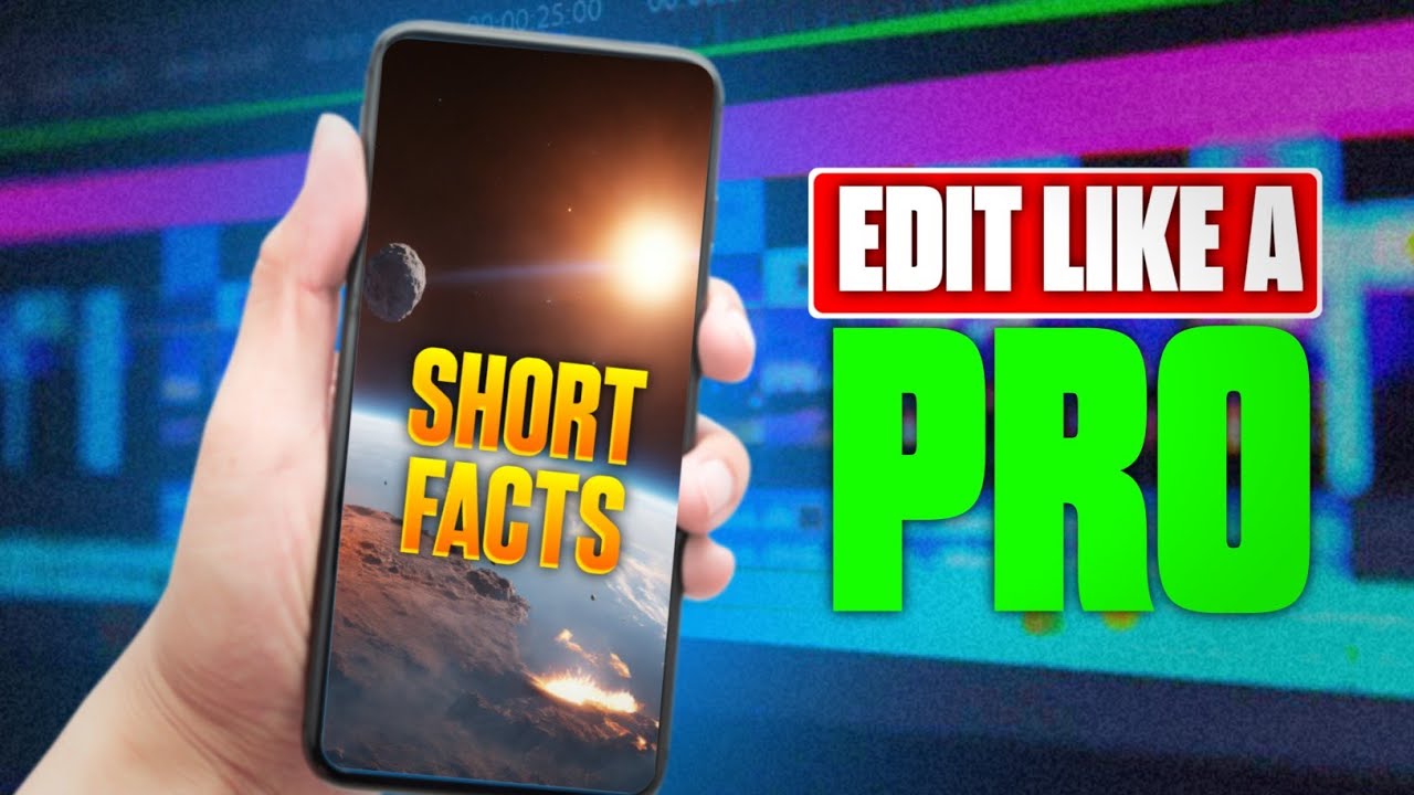 Professional Facts Video Editing Like A Pro | Space Facts Video Editing ...