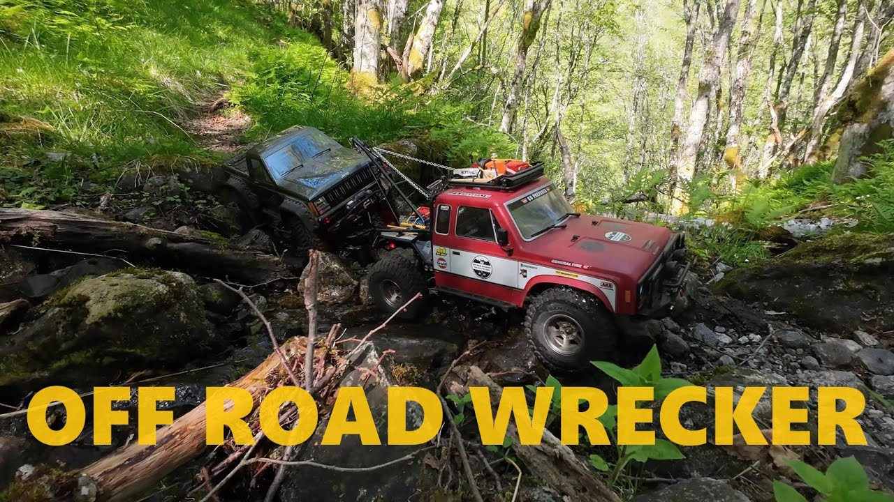 Giving the wrecker a good work out! Will it make it? (RC Recovery #12 ...