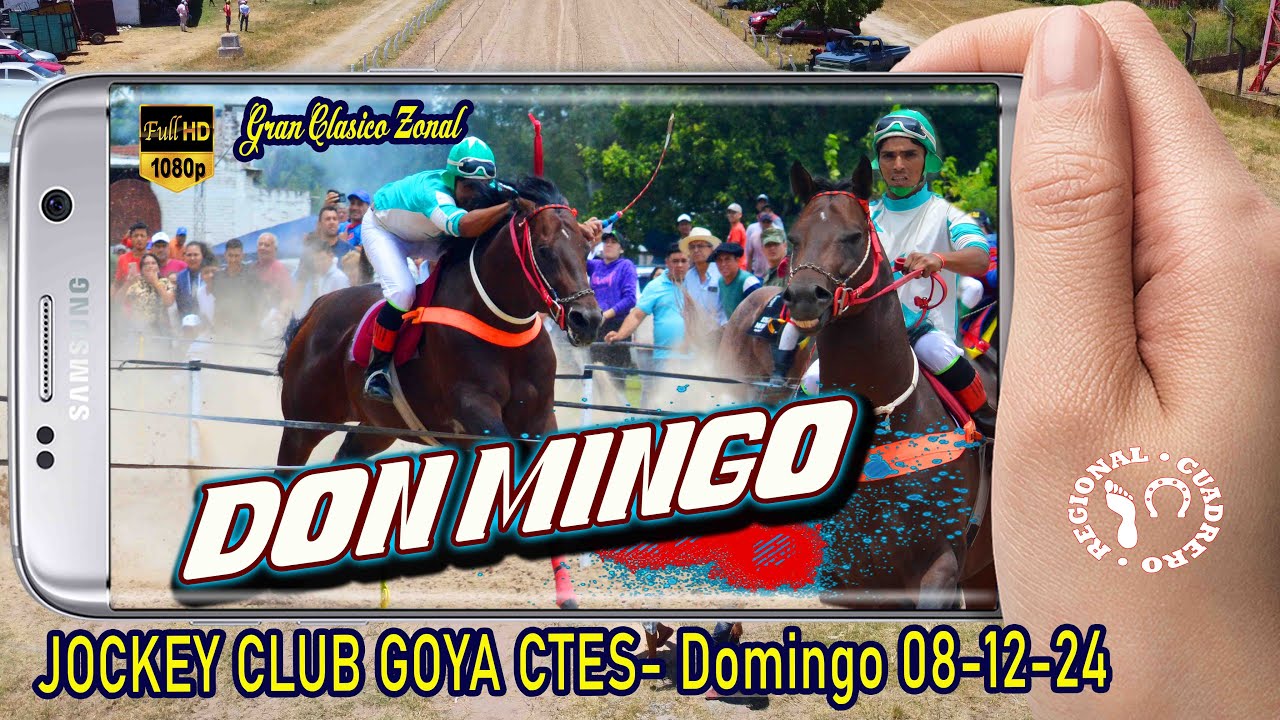 DON MINGO-Clasico Zonal- Jockey Club Goya Ctes- 08-12-24 - YouTube
