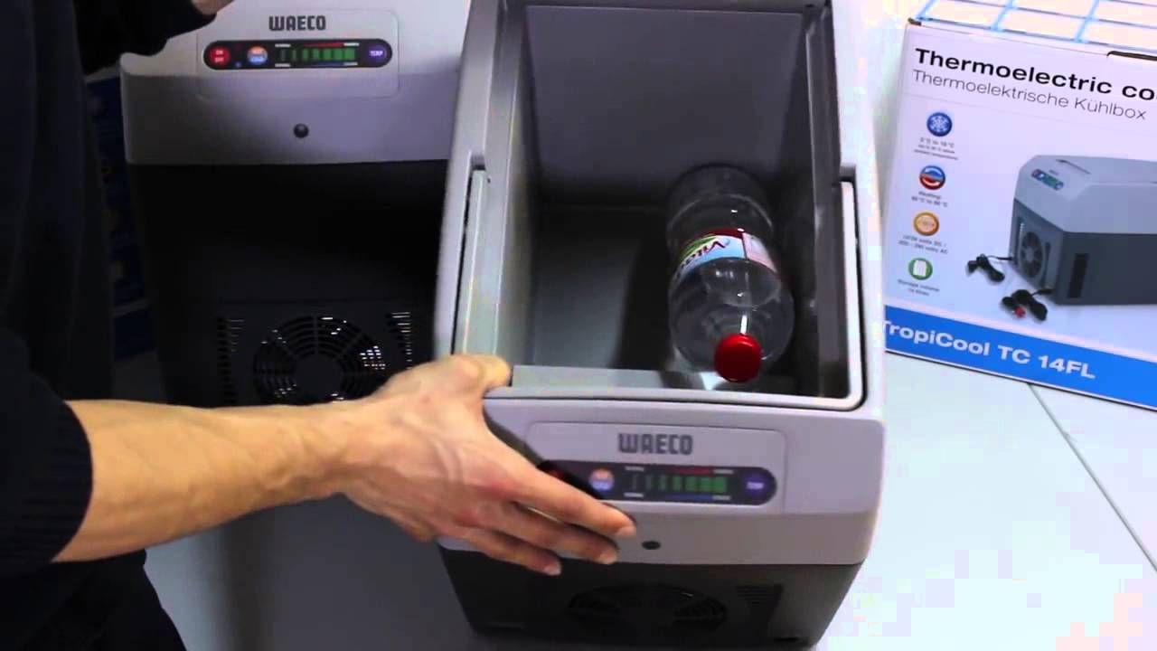 Automobiliniai saldytuvai Waeco Tropi Cool - YouTube