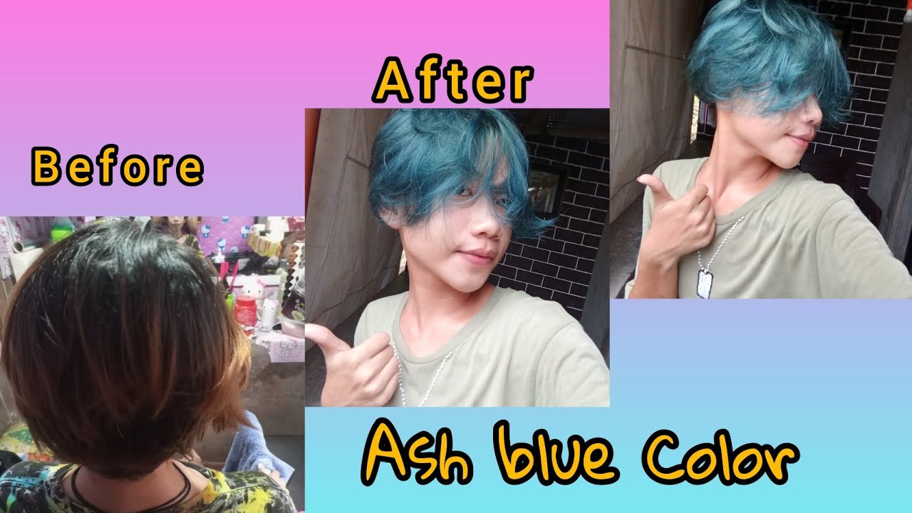 Ash Blue Color for today's video. - YouTube