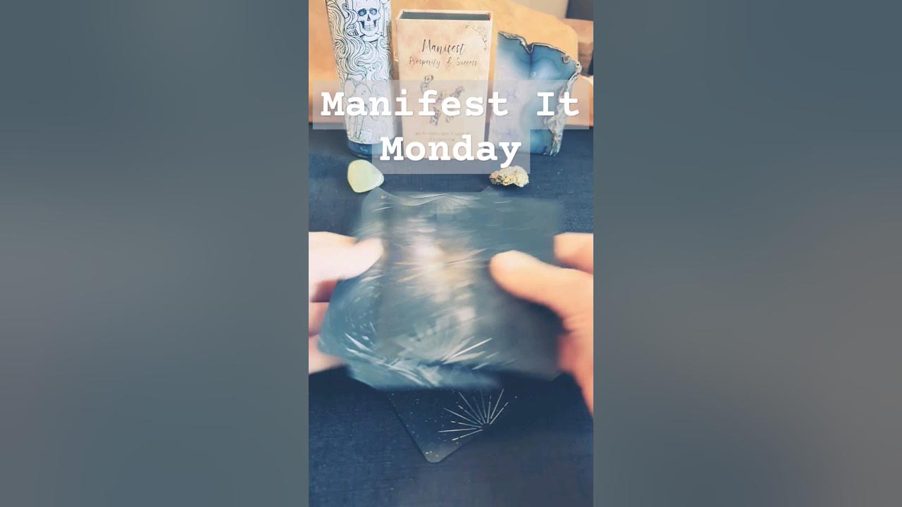 Manifest it Monday! 🤯 #daily #tarot - YouTube