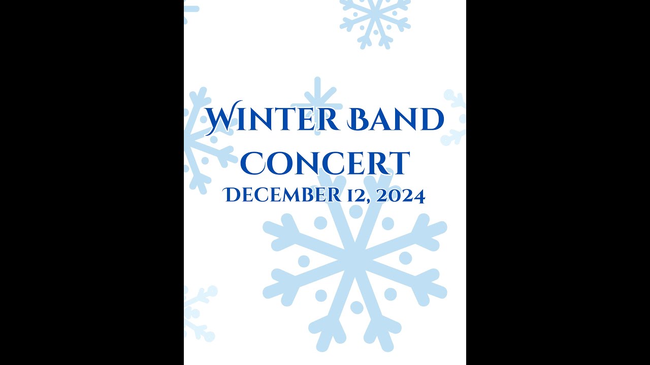 GHS Winter Band Concert 12/12/24 - YouTube
