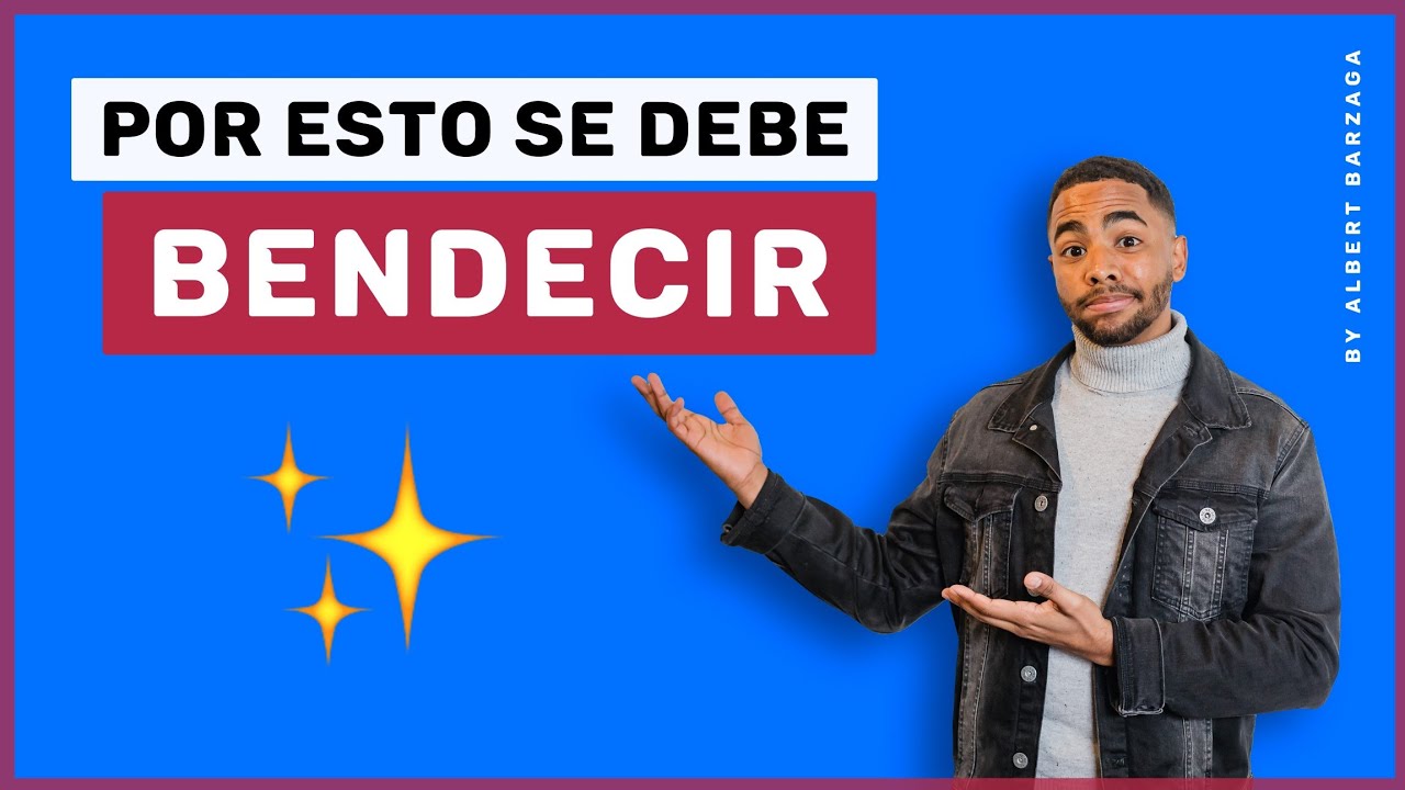 Bendecidos para BENDECIR 🤲🏼 Es MEJOR DAR que RECIBIR reflexión - YouTube