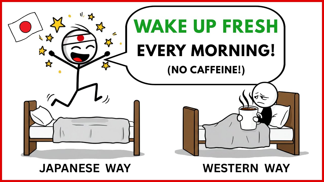 How to Sleep Less Hours and Wake Up Fresh Like the Japanese - YouTube