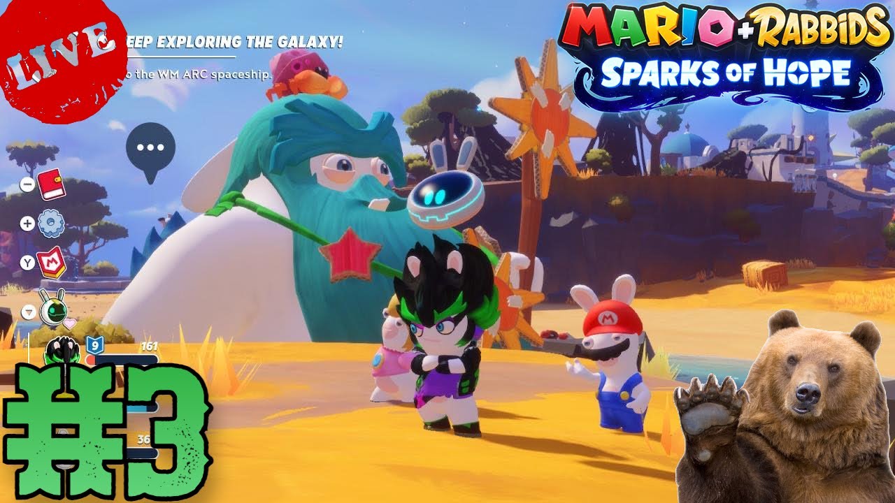 100% Beacon Beach!? Mario + Rabbids Sparks Of Hope (EP #3) Full ...