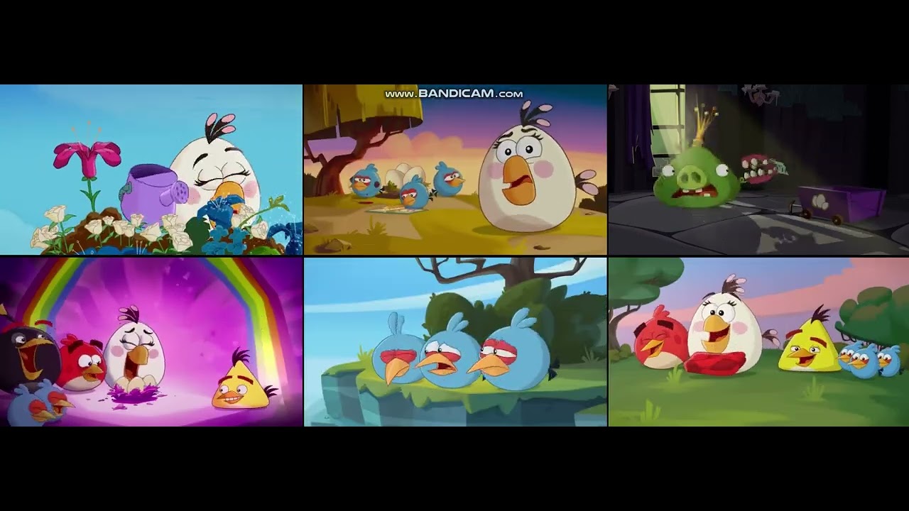 up to faster 6 parison to angry birds crying - YouTube