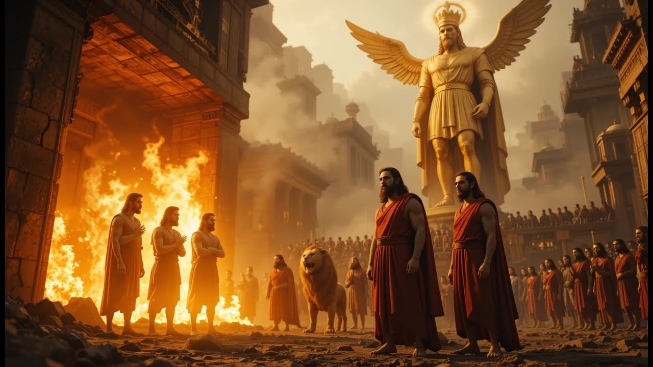 Daniel and His Three Friends | Bible Song For children | Sunday school ...