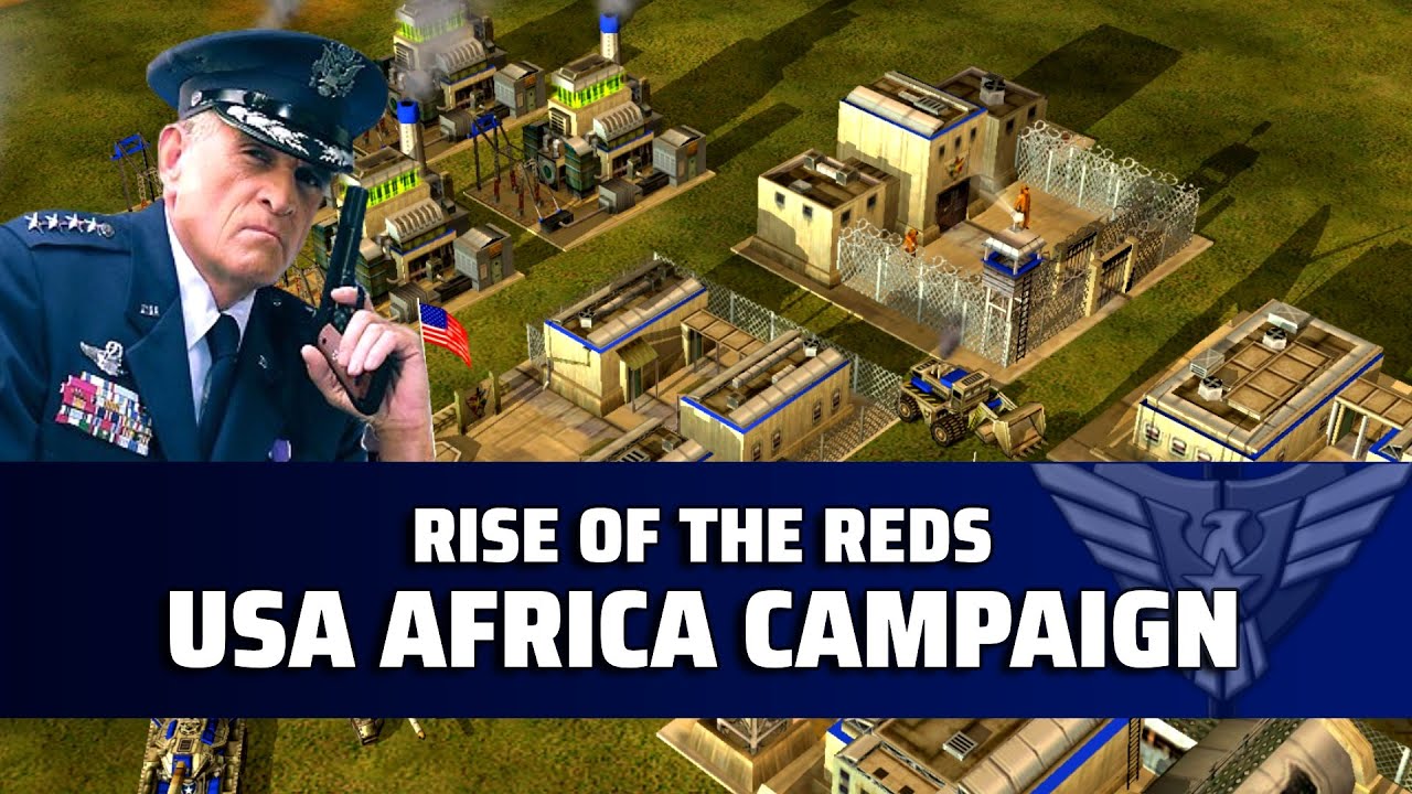 Rise of The Reds | Generals Zero Hour Mod | Full USA Africa Campaign ...