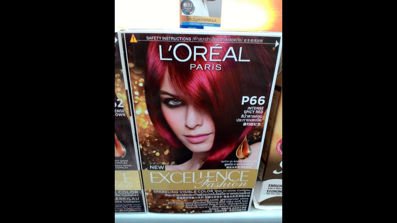 Baru! Loreal Intense Spicy Red - YouTube
