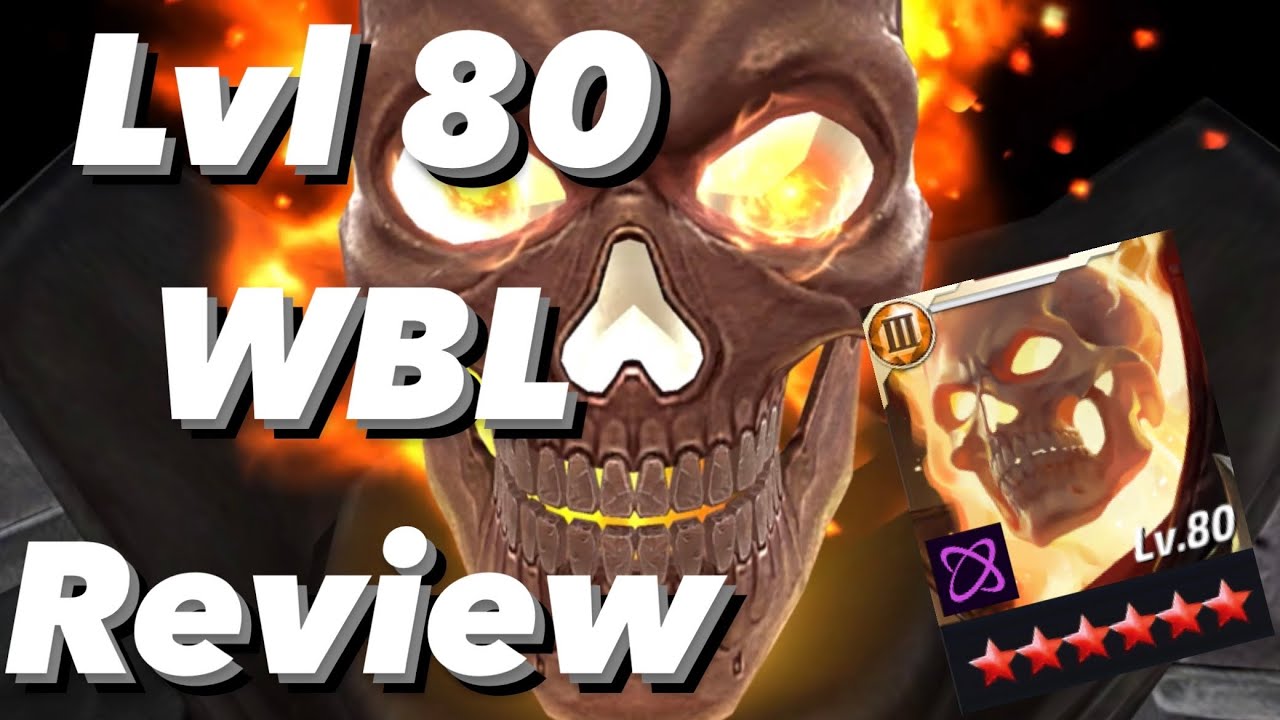 Level 80 Ghost Rider in WBL (Mini Rage) - Marvel Future Fight - YouTube
