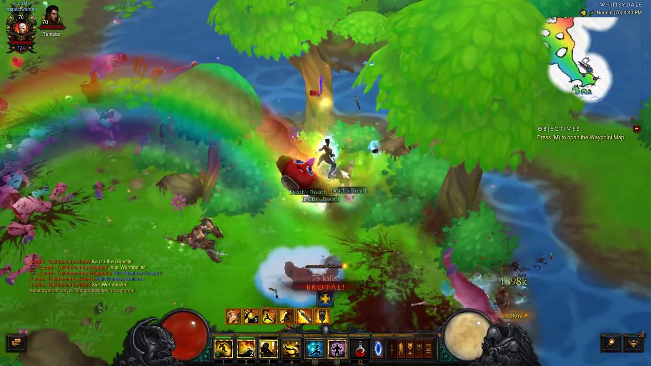 Diablo 3 Season 11 Monk Rainbow Goblin speed farming build - YouTube