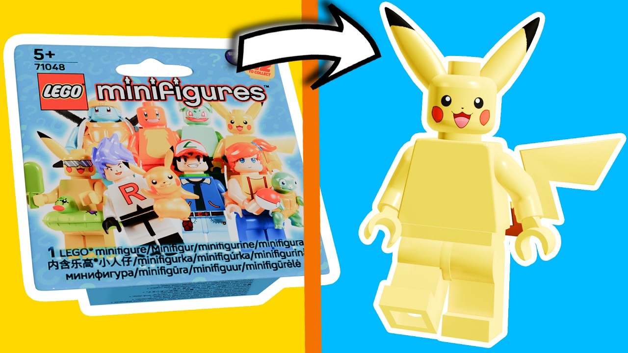 Unboxing All 20 LEGO Pokémon Minifigures! Which One Do You Like Most ...