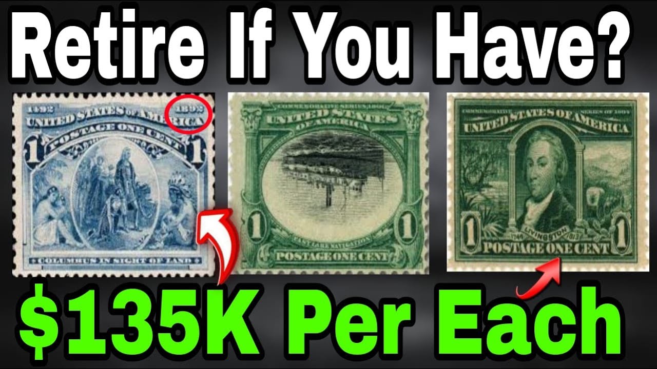 These 3 One Cent Stamps Could Be Worth THOUSANDS in 2025! | Stamp Value ...
