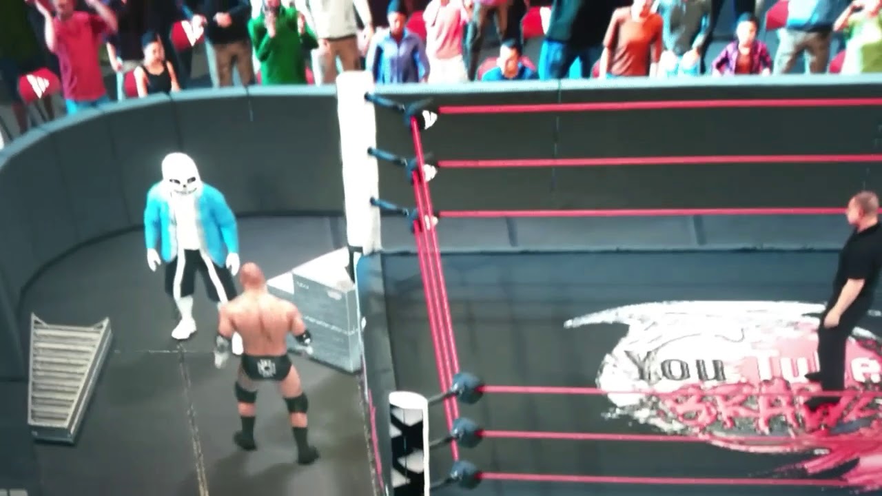 Wwe 2k19 sans vs triple h - YouTube