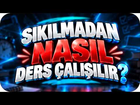 Ders Çalışırken Sıkılıyor musun? İşte Çözümü!📝