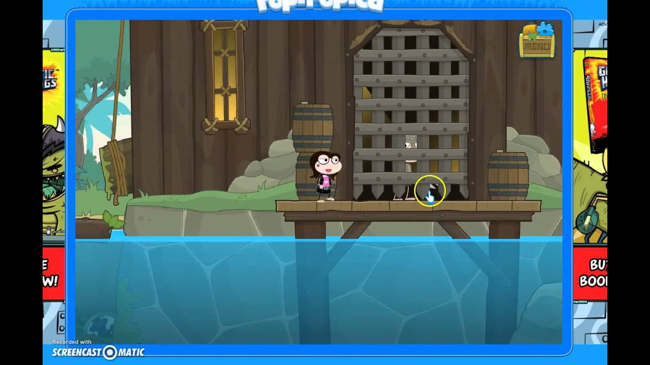 Let's Play Poptropica Mystery of the Map: Pt. 3- Meeting the Trio - YouTube